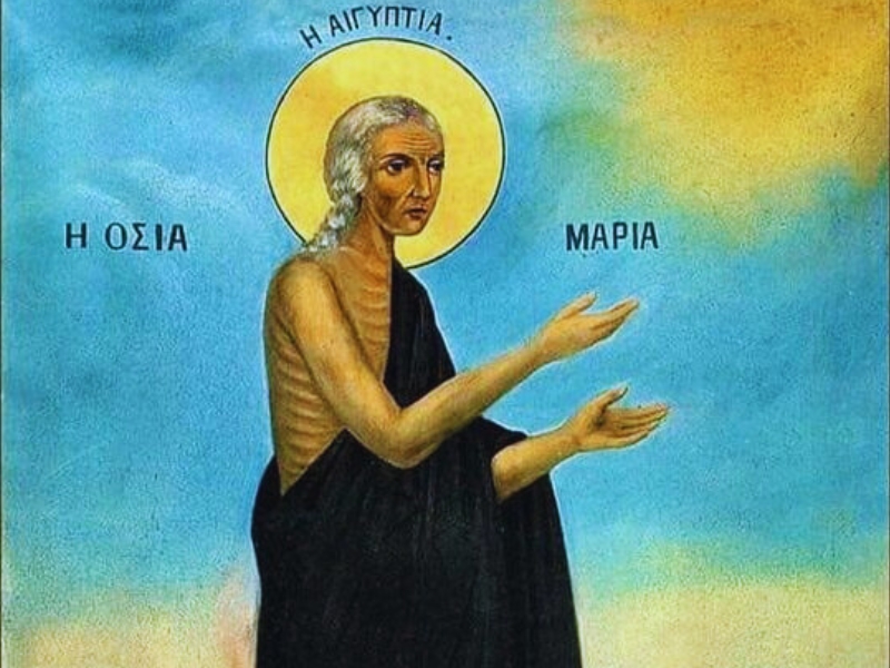 Η Οσία Μαρία η Αιγυπτία: Μια ζωή μετάνοιας και θείας αγάπης ...